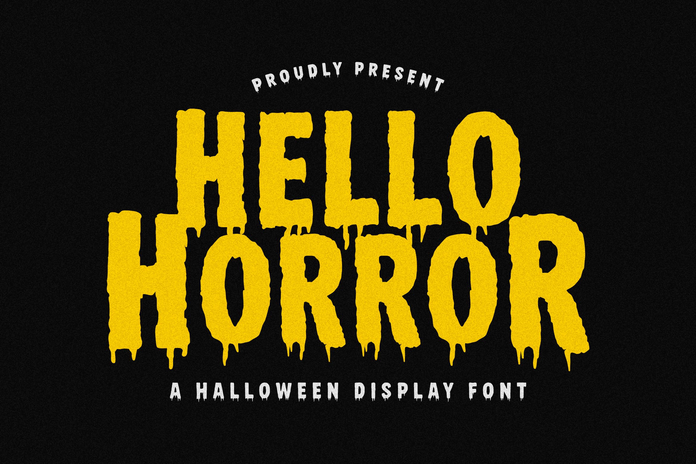 Hello Horror - Primefont.com